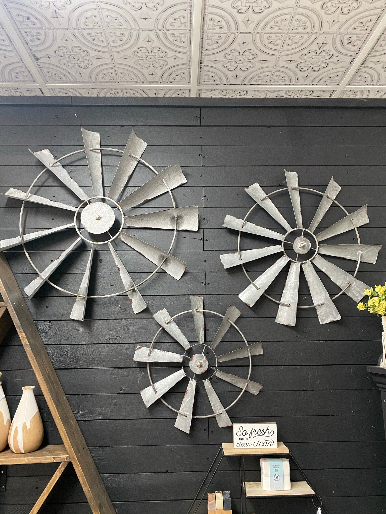 Galvanized Windmill | VINTAGE NINETEEN89