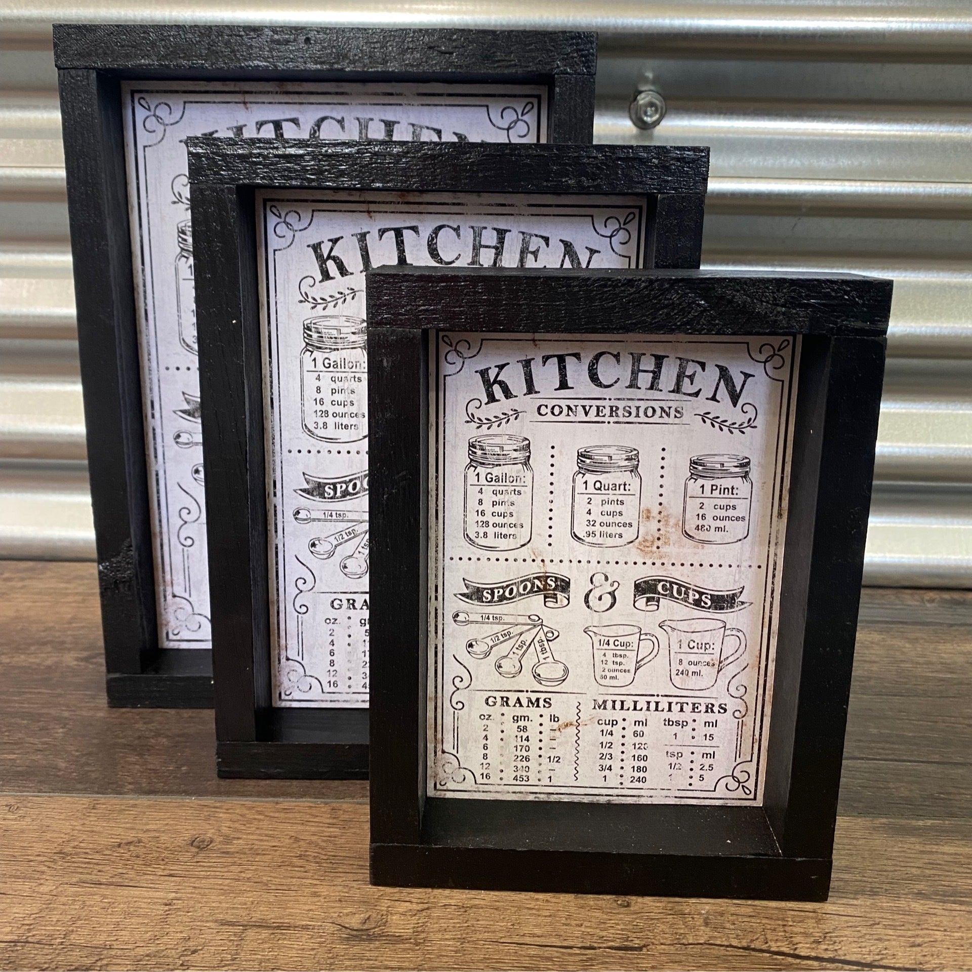 Kitchen Conversion Sign | VINTAGE NINETEEN89
